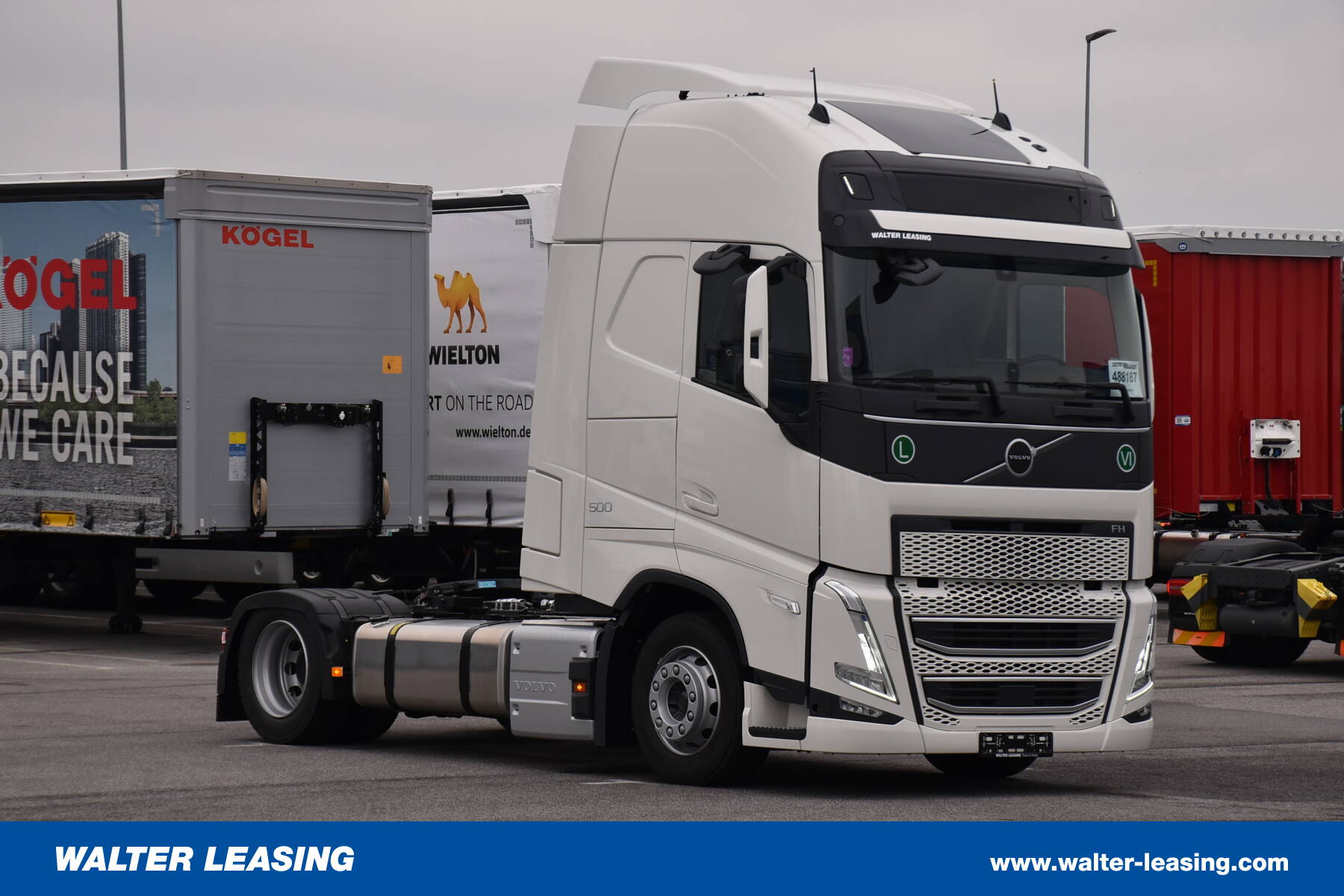 Volvo Mega tractor unit FH 500 - new - WALTER LEASING (INT)