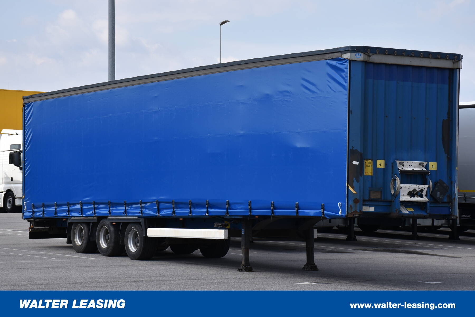 Krone Mega trailer Mega Liner - used - WALTER LEASING (INT)