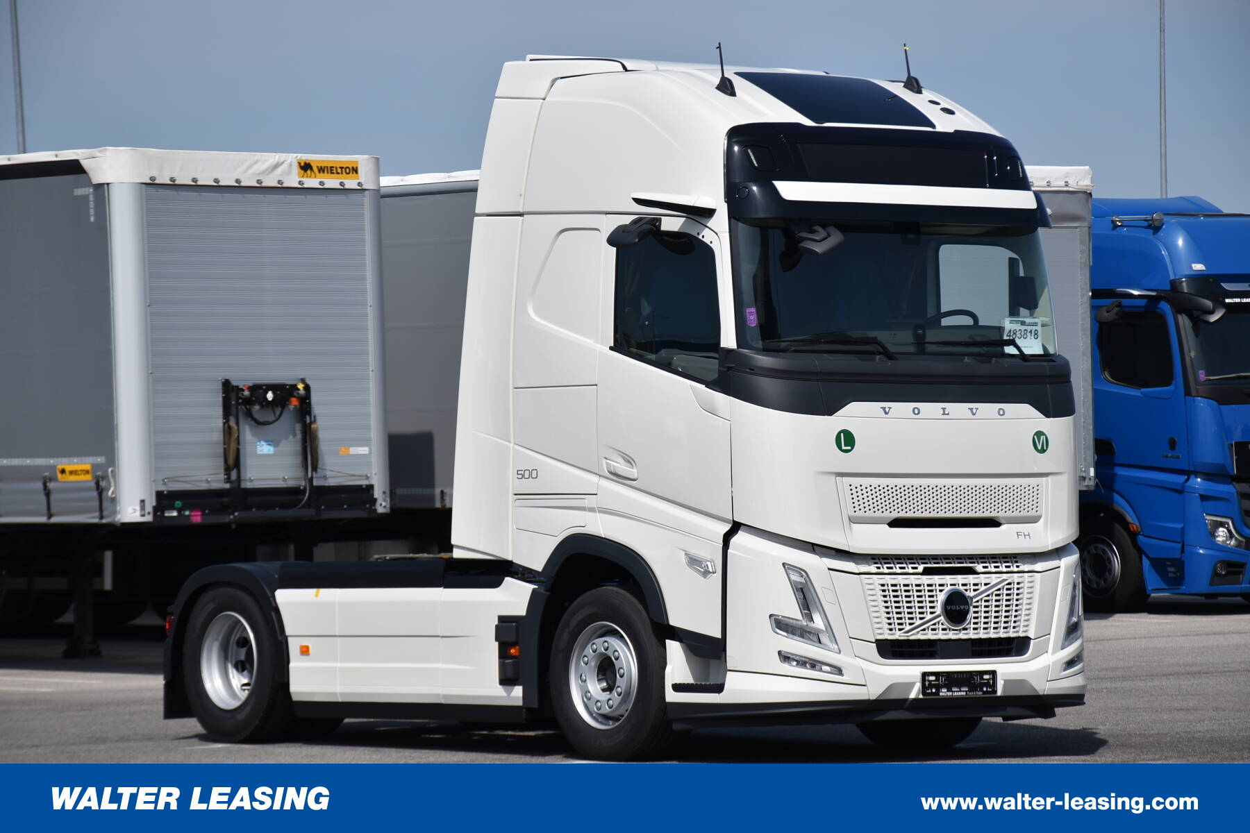 Volvo HGV tractor unit FH 500 Aero - new - WALTER LEASING (INT)