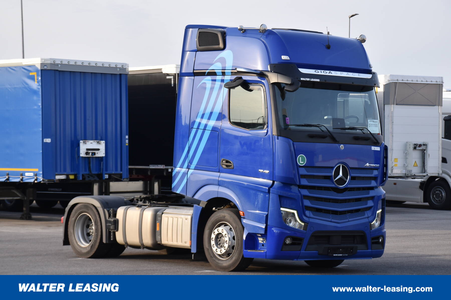 Mercedes Benz HGV tractor unit Actros 1845 - used - WALTER LEASING (INT)