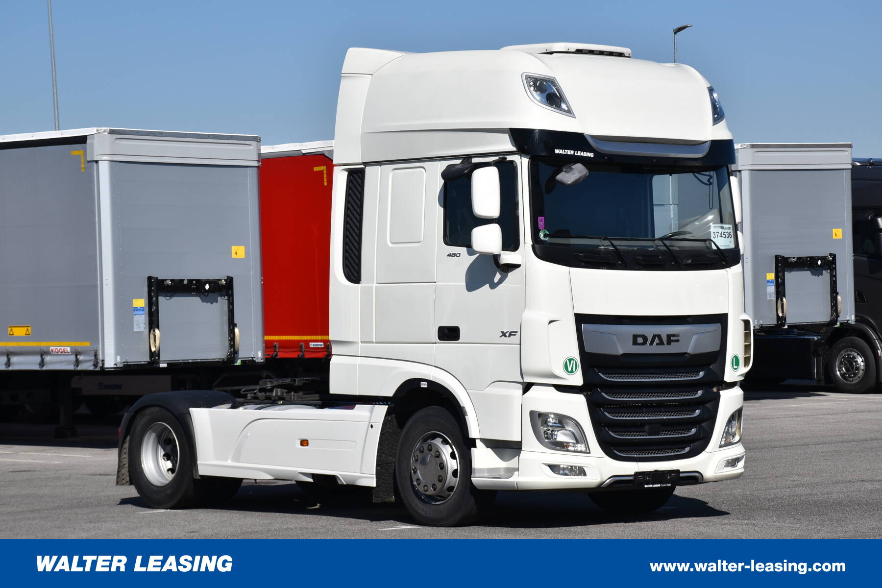 DAF HGV tractor unit XF 480 FT - used - WALTER LEASING (INT)