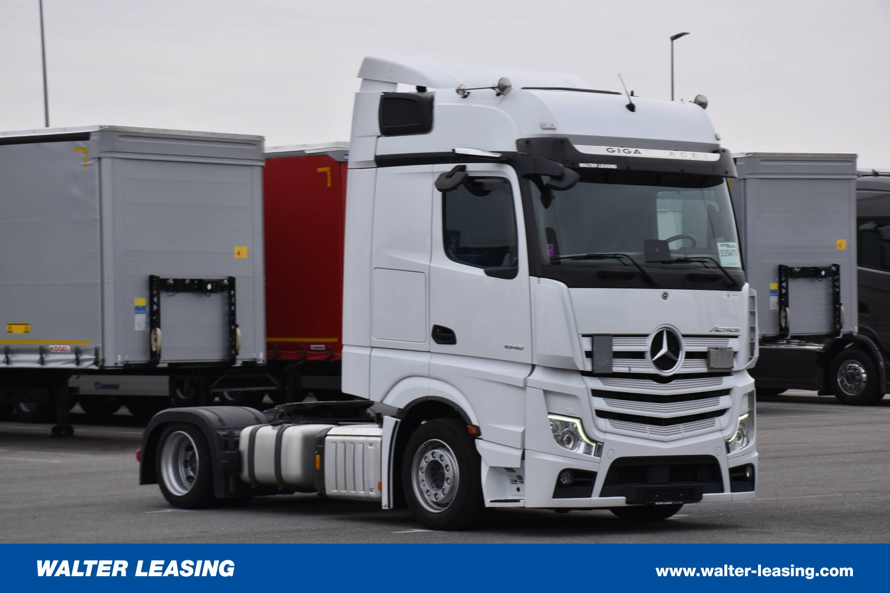 Mercedes Benz Mega-Zugmaschine Actros 1848 - gebraucht - WALTER LEASING ...