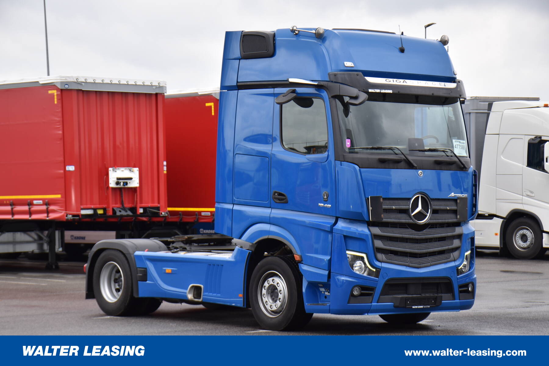 Mercedes Benz HGV tractor unit Actros 1848 - used - WALTER LEASING (INT)