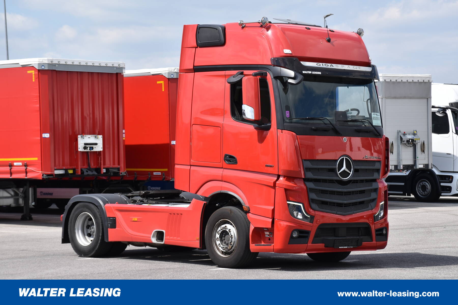 Mercedes Benz HGV tractor unit Actros 1851 - used - WALTER LEASING (INT)