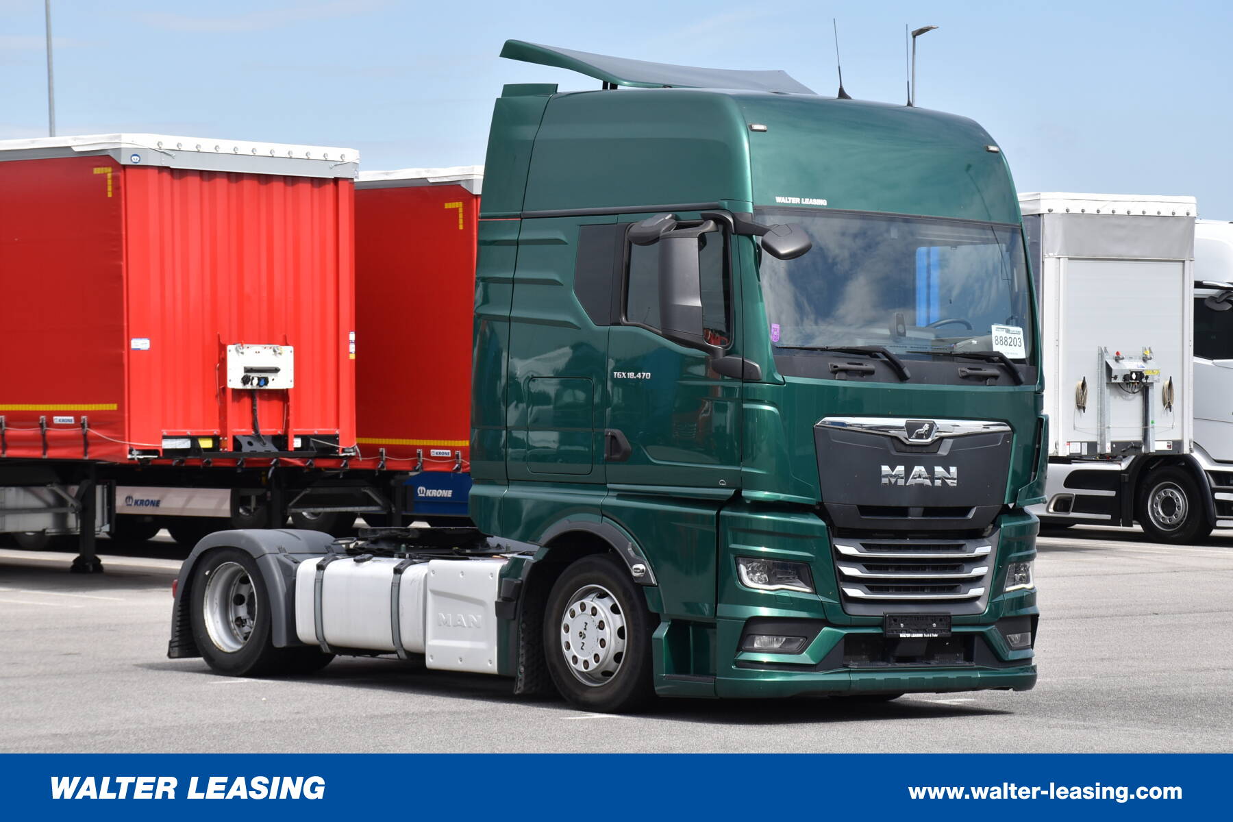 MAN Mega tractor unit TGX 18.470 4x2 LL SA - used - WALTER LEASING (INT)