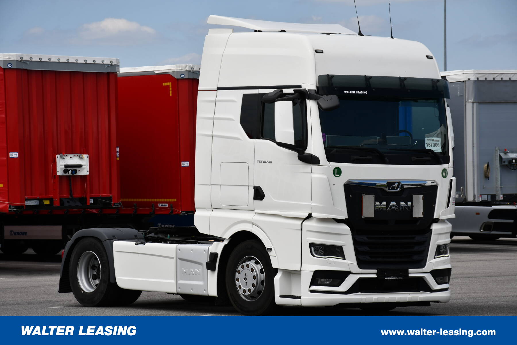 MAN HGV tractor unit TGX 18.510 4x2 LL SA - used - WALTER LEASING (INT)
