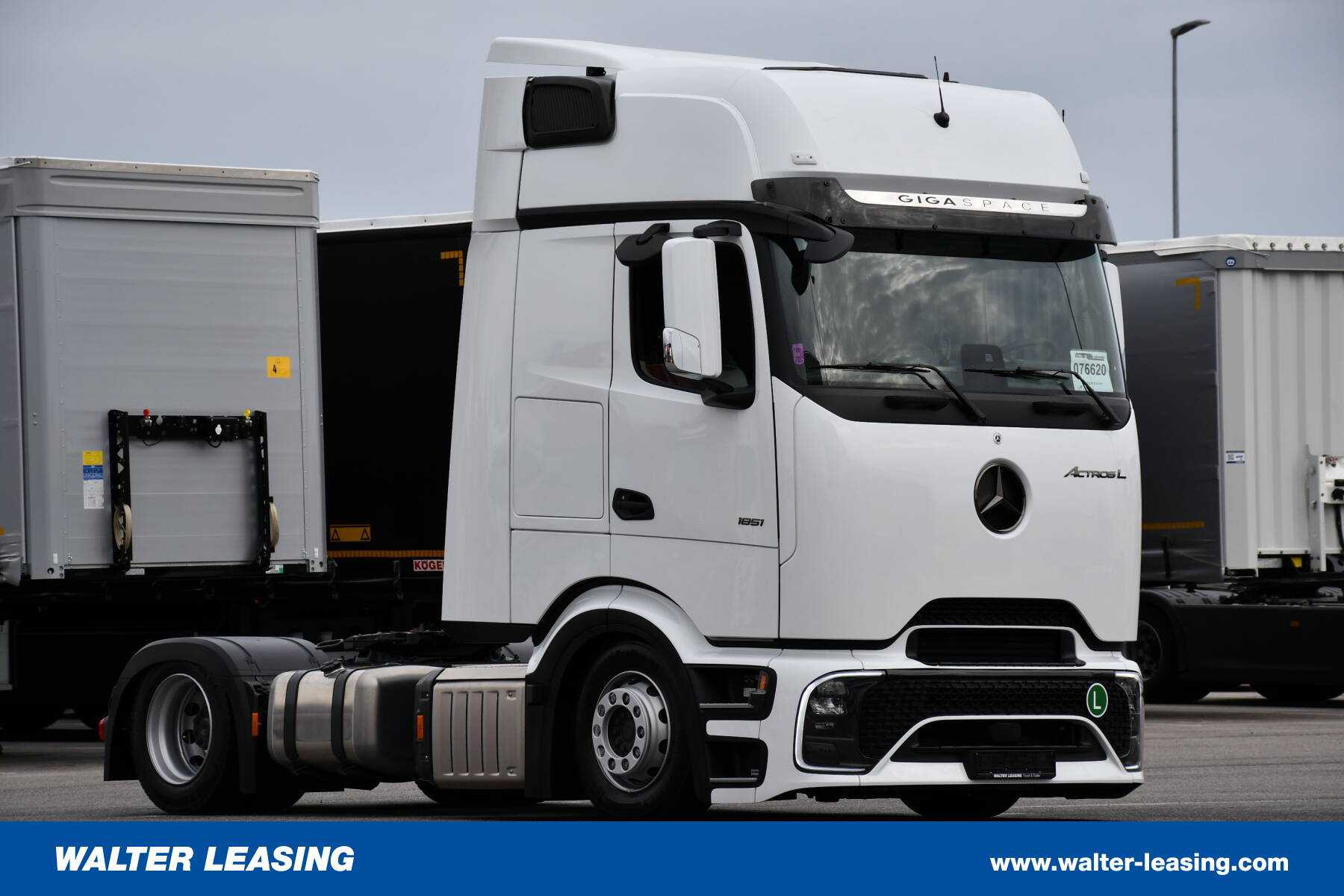 Mercedes Benz Mega tractor unit Actros L 1851 - new - WALTER LEASING (INT)