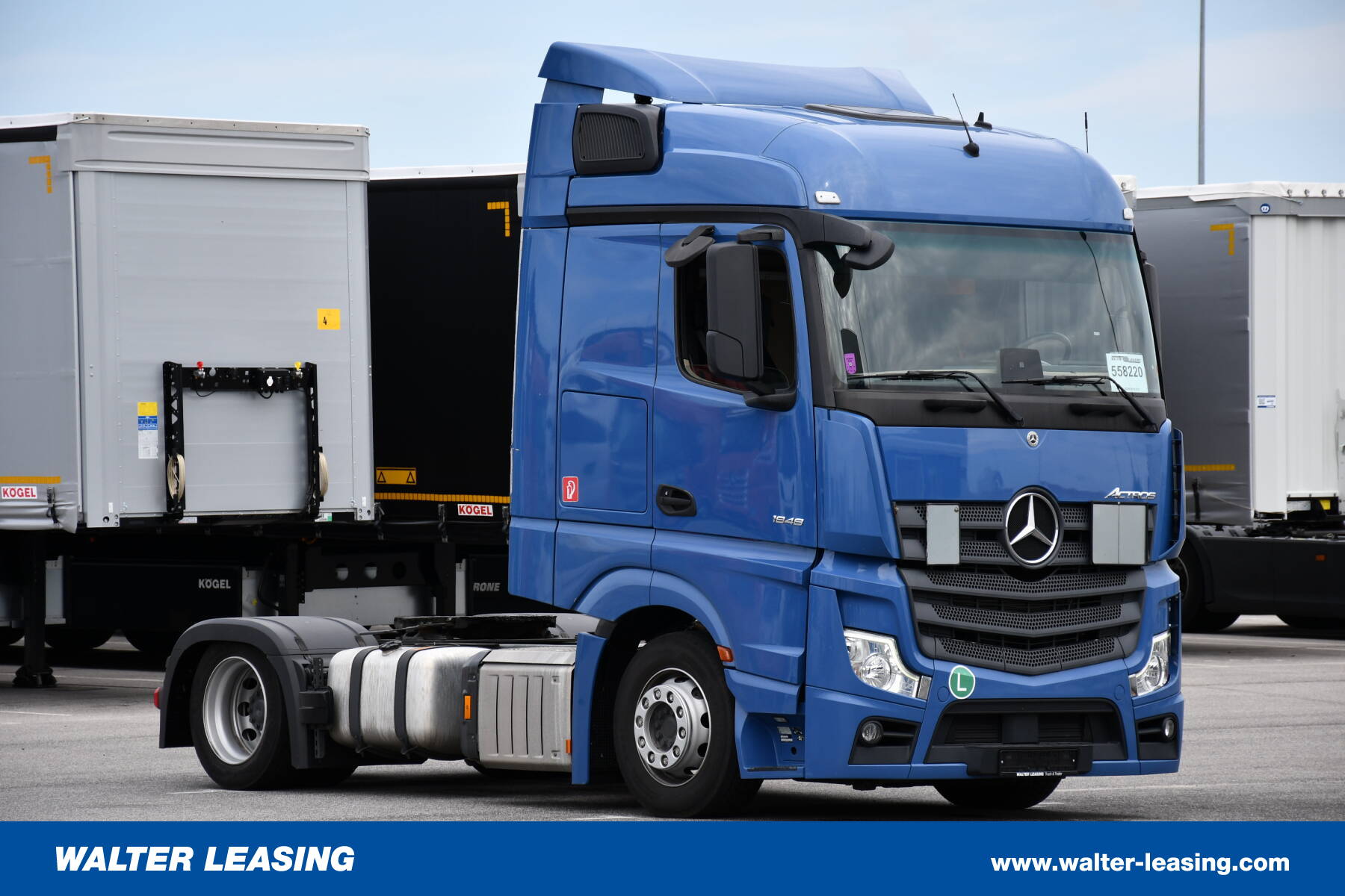 Mercedes Benz Mega-Zugmaschine Actros 1848 - gebraucht - WALTER LEASING ...