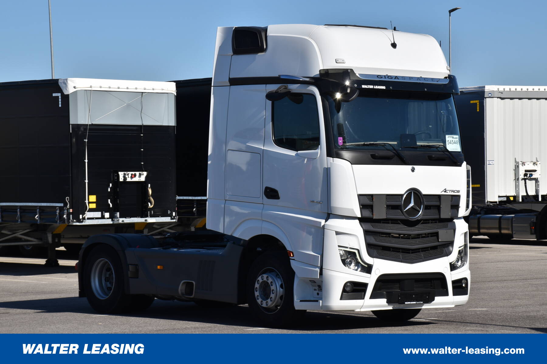 Mercedes Benz HGV tractor unit Actros 1848 - used - WALTER LEASING (INT)