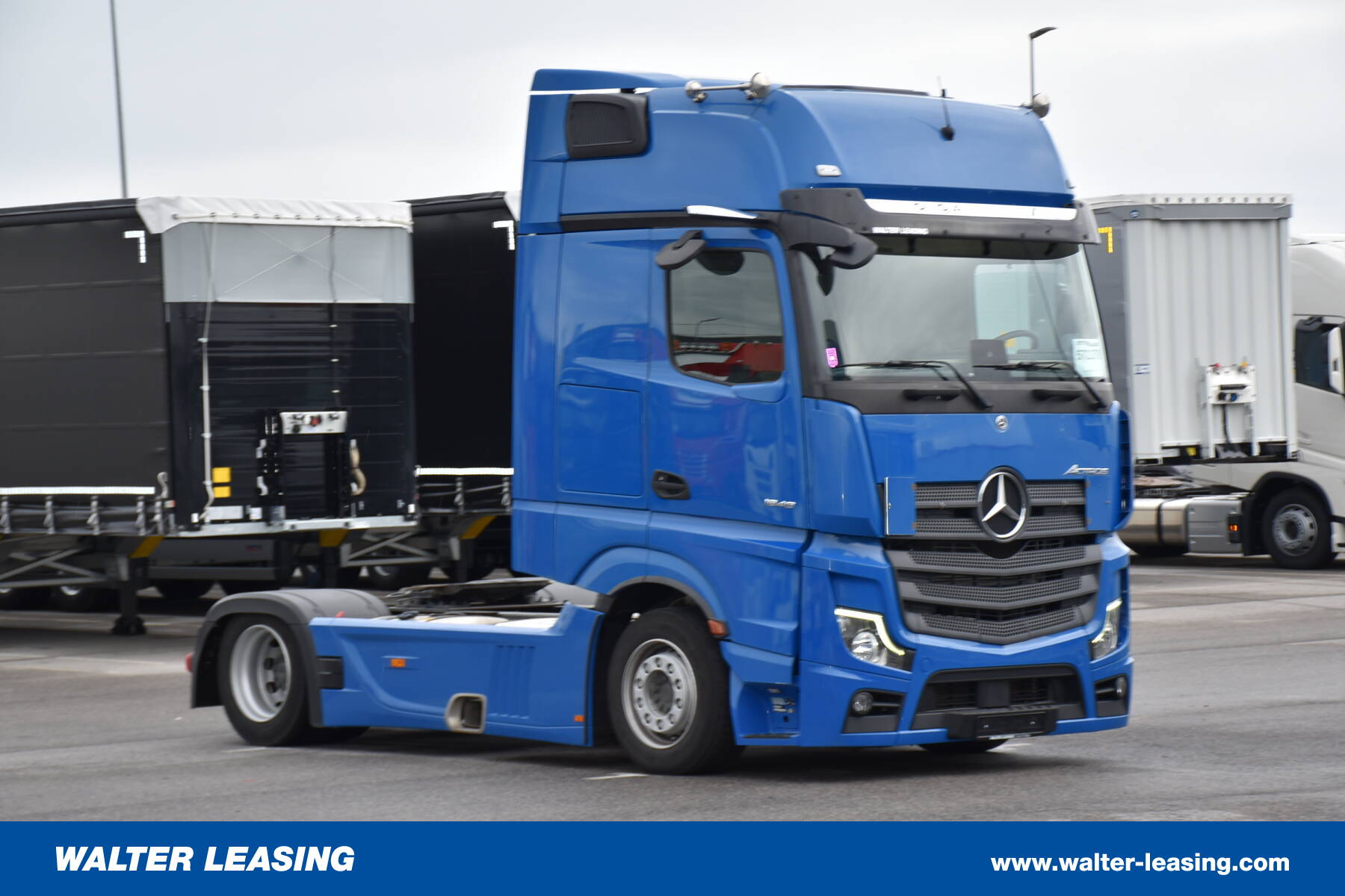 Mercedes Benz Mega tractor unit Actros 1848 - used - WALTER LEASING (INT)