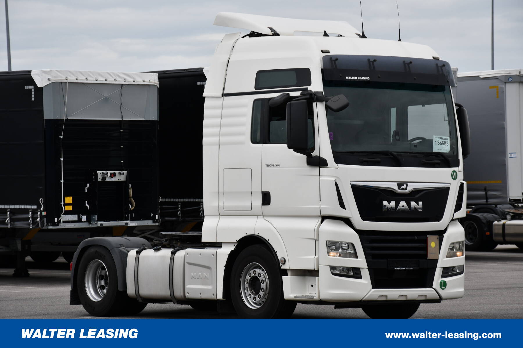 MAN HGV tractor unit TGX 18.510 - used - WALTER LEASING (INT)