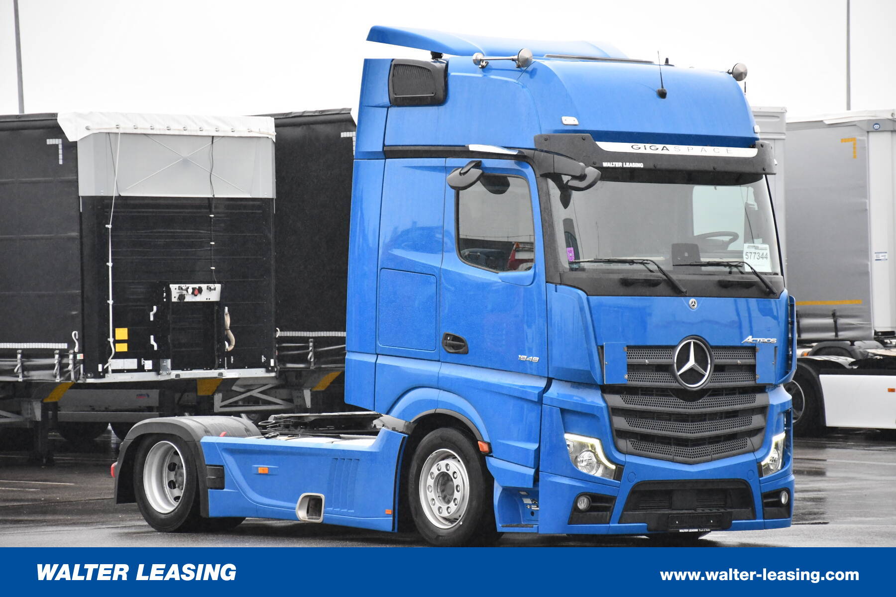 Mercedes Benz Mega tractor unit Actros 1848 - used - WALTER LEASING (INT)