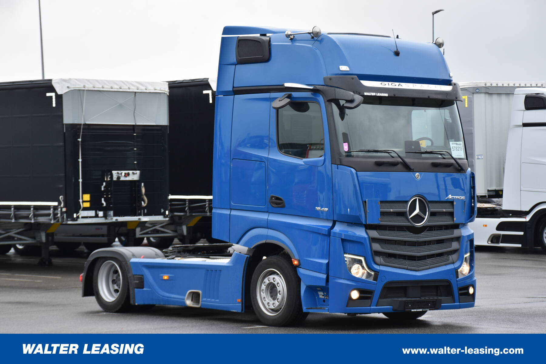 Mercedes Benz Mega tractor unit 1848 LS nRL - used - WALTER LEASING (INT)