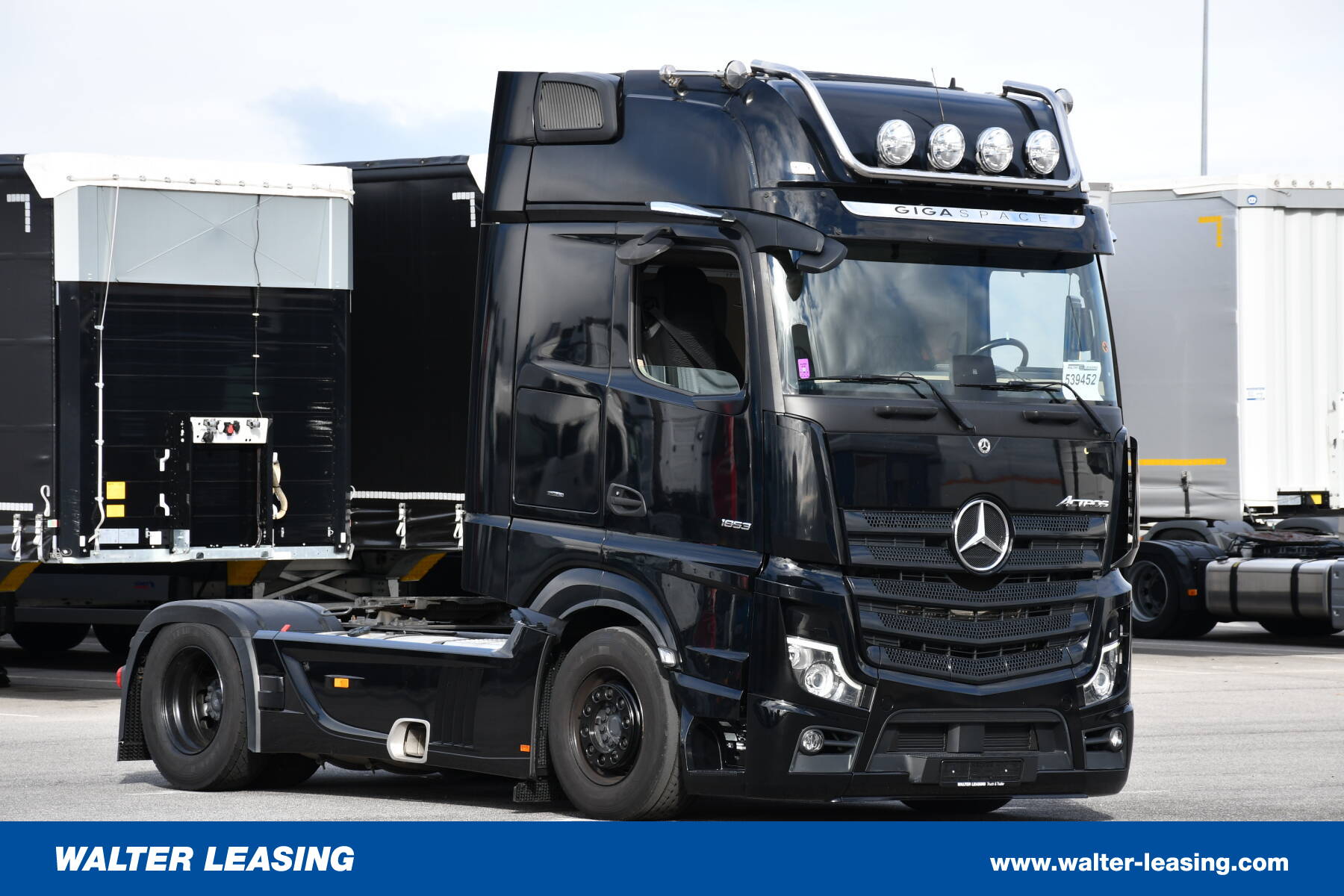 Mercedes Benz HGV tractor unit Actros 1853 - used - WALTER LEASING (INT)
