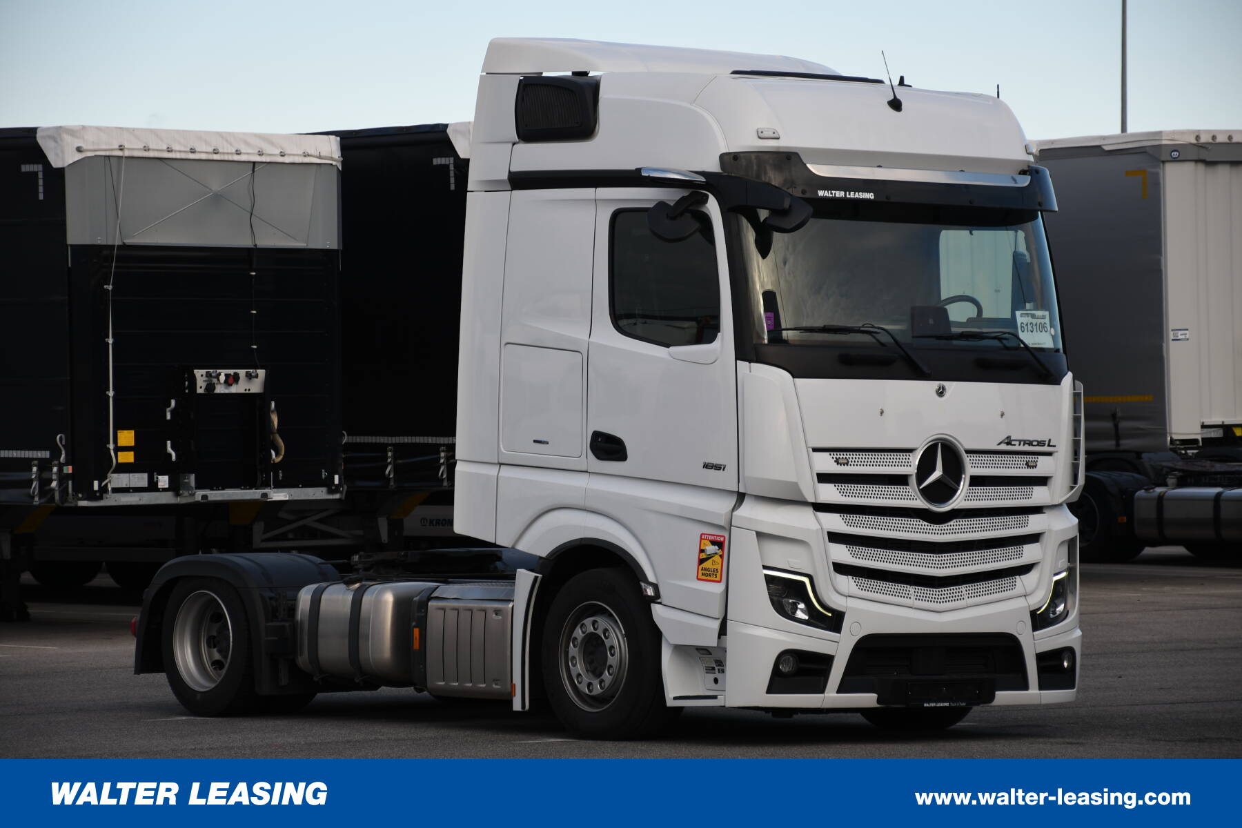 Mercedes Benz Mega tractor unit Actros 1851 - used - WALTER LEASING (INT)
