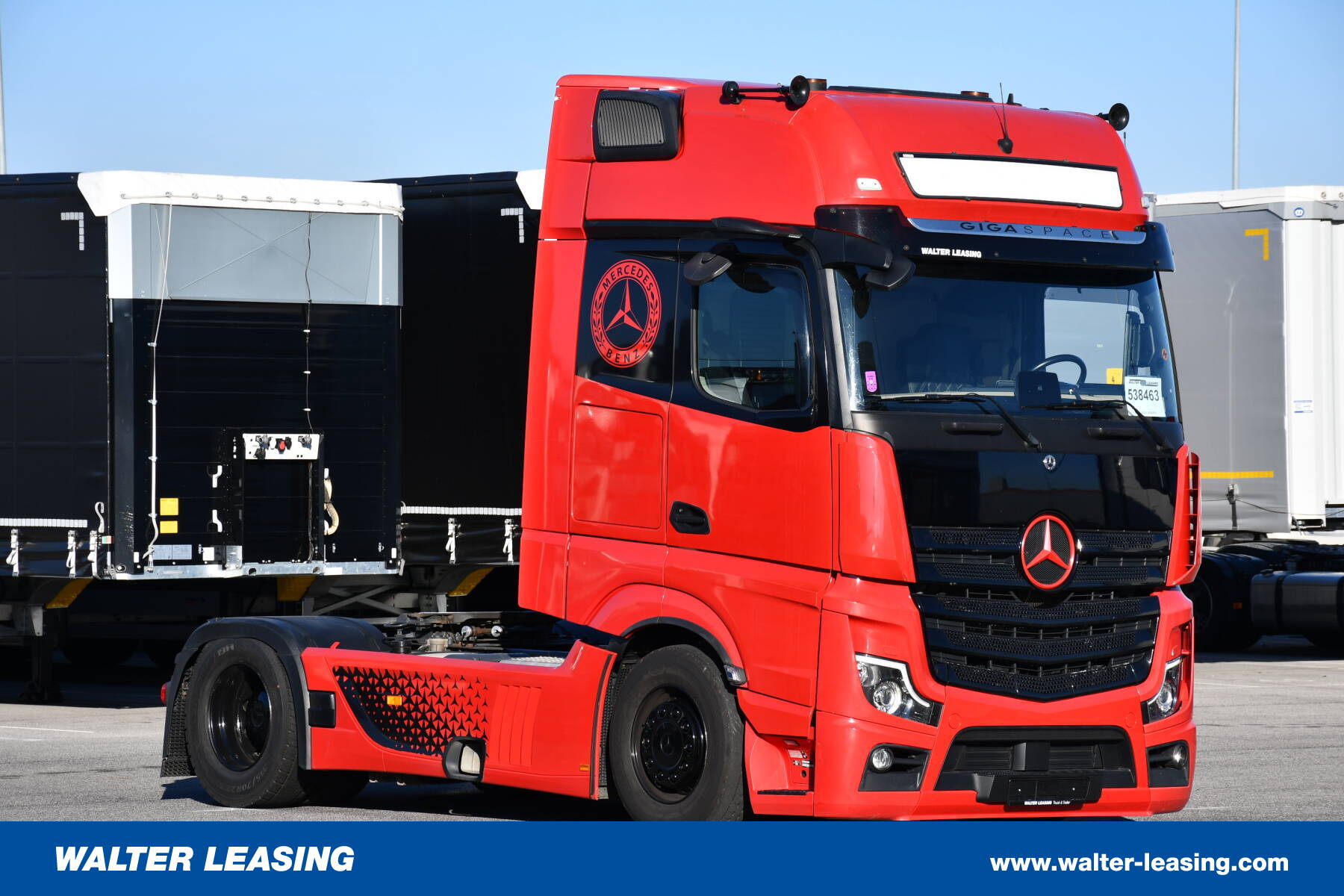 Mercedes Benz HGV tractor unit Actros 1848 LS - used - WALTER LEASING (INT)