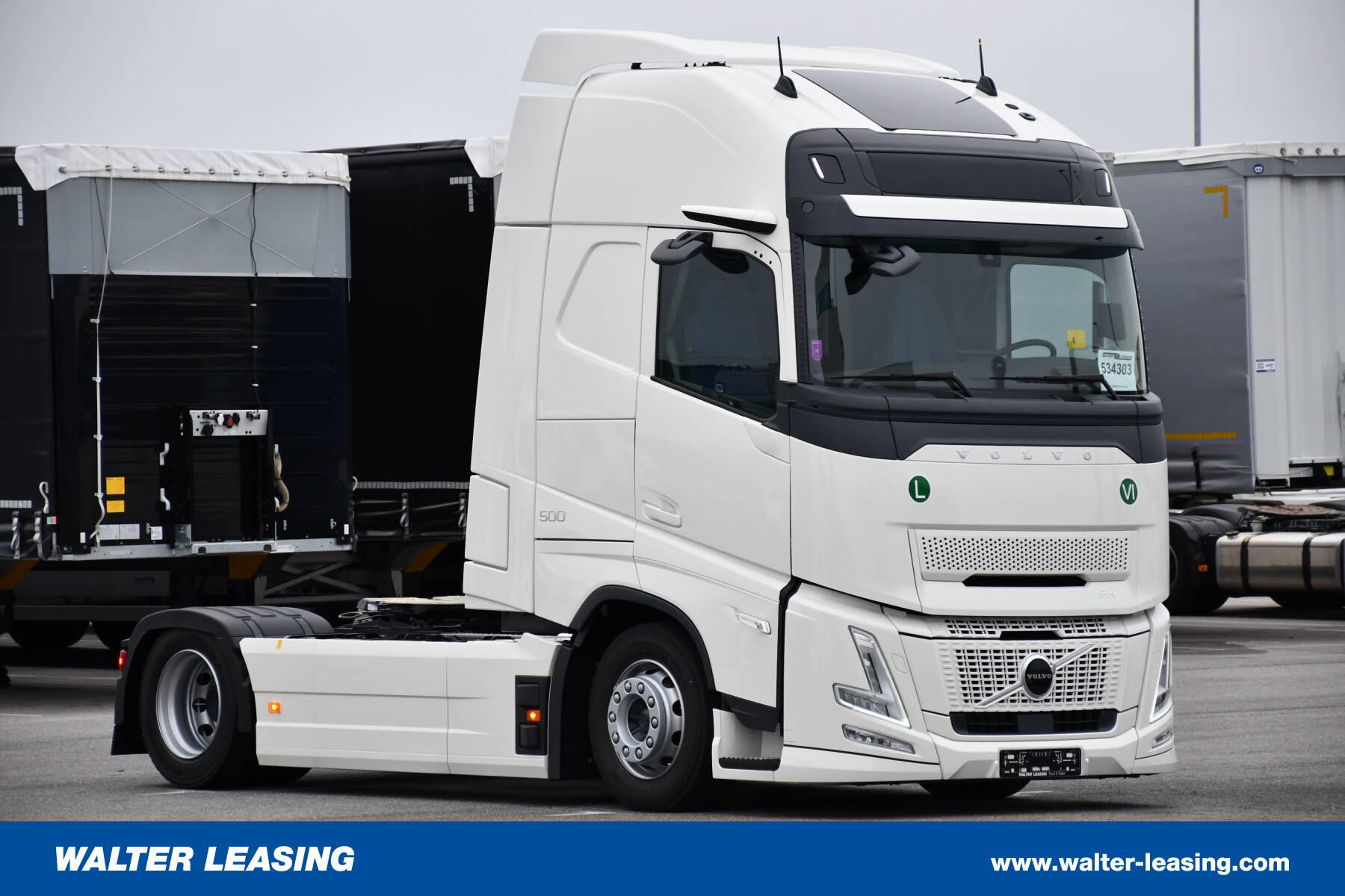 Volvo Mega tractor unit FH 500 Aero - new - WALTER LEASING (INT)