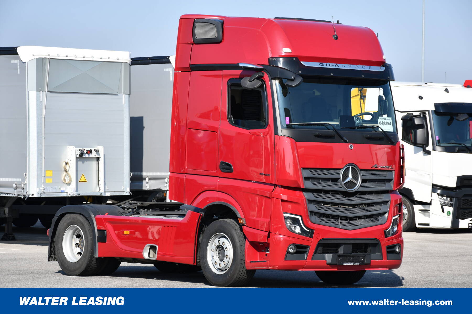 Mercedes Benz HGV tractor unit Actros 1848 LS - used - WALTER LEASING (INT)