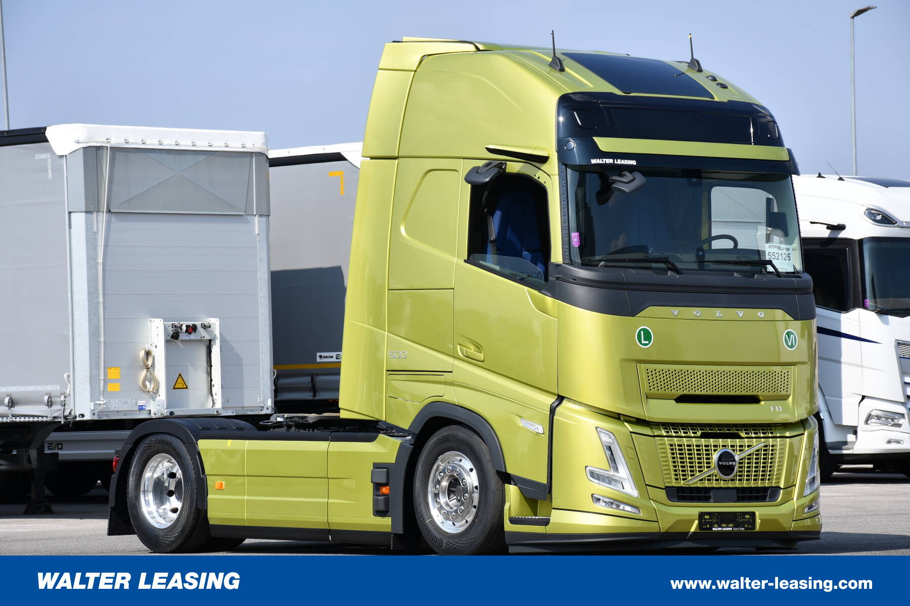 Volvo HGV tractor unit FH 500 Aero - new - WALTER LEASING (INT)