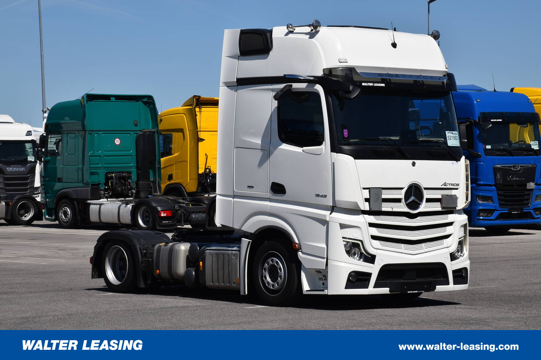 Mercedes Benz Ciągnik typu mega 1848 LS - używane - WALTER LEASING (PL)